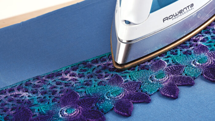 How to Create Painted Lace Trim for Unique Detail on Garments and ...