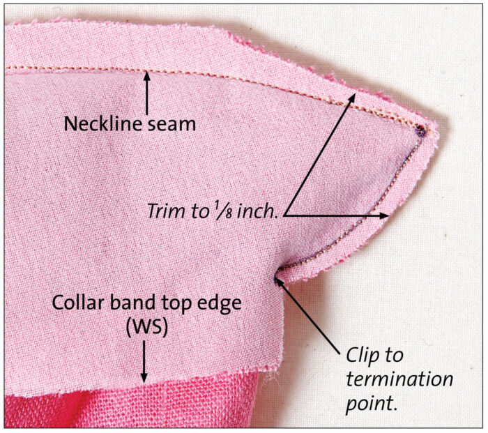 Construct a Flawless Collar Band - Threads