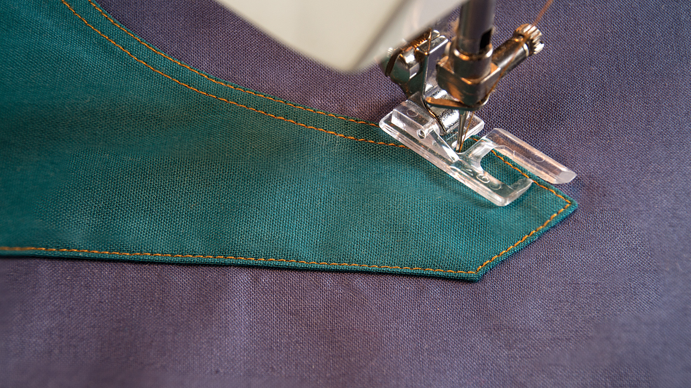 How to Sew with Rolling and Felling Feet