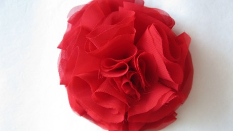 Chiffon Flower Tutorial - Threads