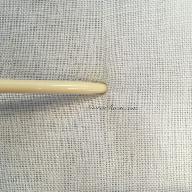 Create Strong Hand-Sewn Eyelets for Both Historic and Modern Garments