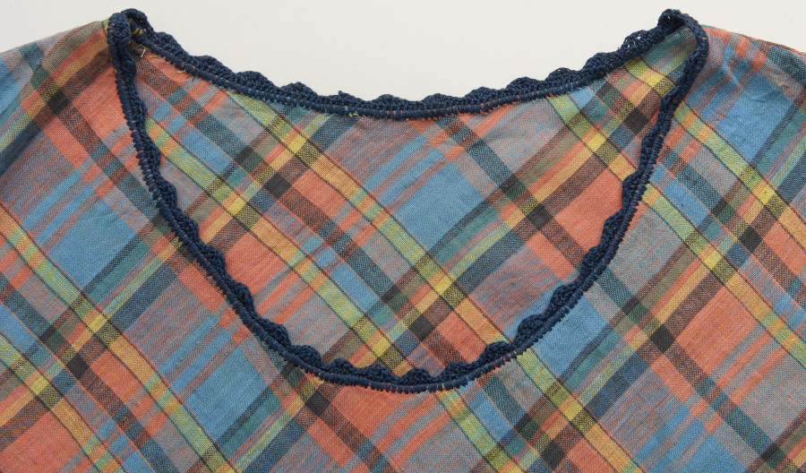 Crocheted Edges on Garments - Threads