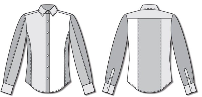 Pattern Review: Vogue 1599 Collared Shirt - Threads