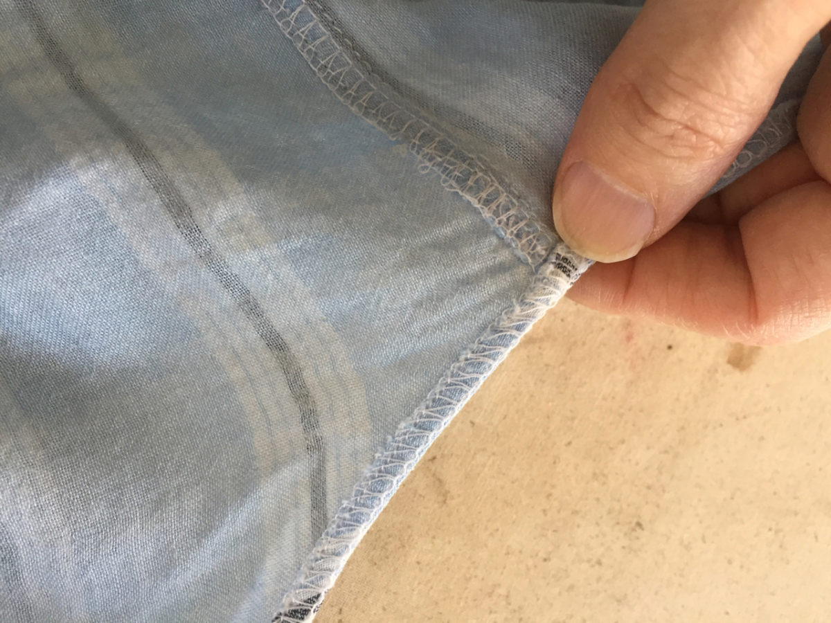 Creating a Beautiful Shirt Hem - Threads