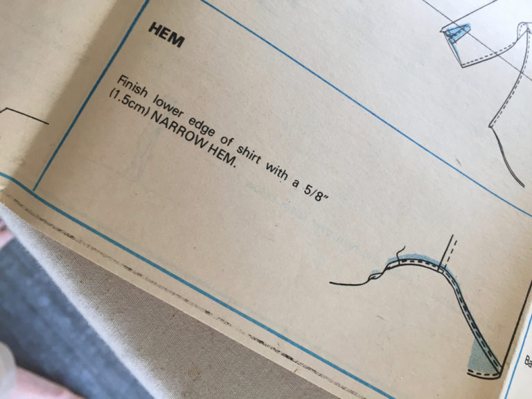 Creating a Beautiful Shirt Hem - Threads