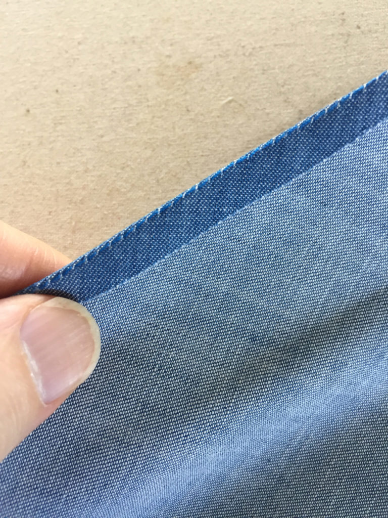 Creating a Beautiful Shirt Hem - Threads