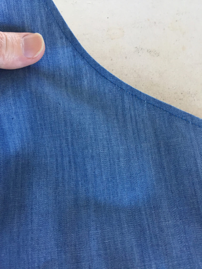 Creating a Beautiful Shirt Hem - Threads
