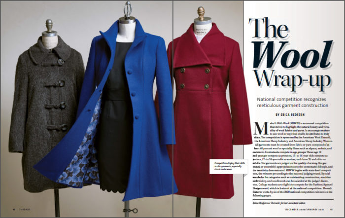 In-depth Look at 2020 Make It With Wool Winners - Threads