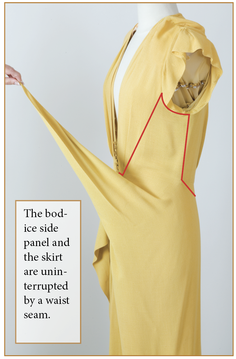 How to Drape the Hip Detail from a 1940s Gown - Threads