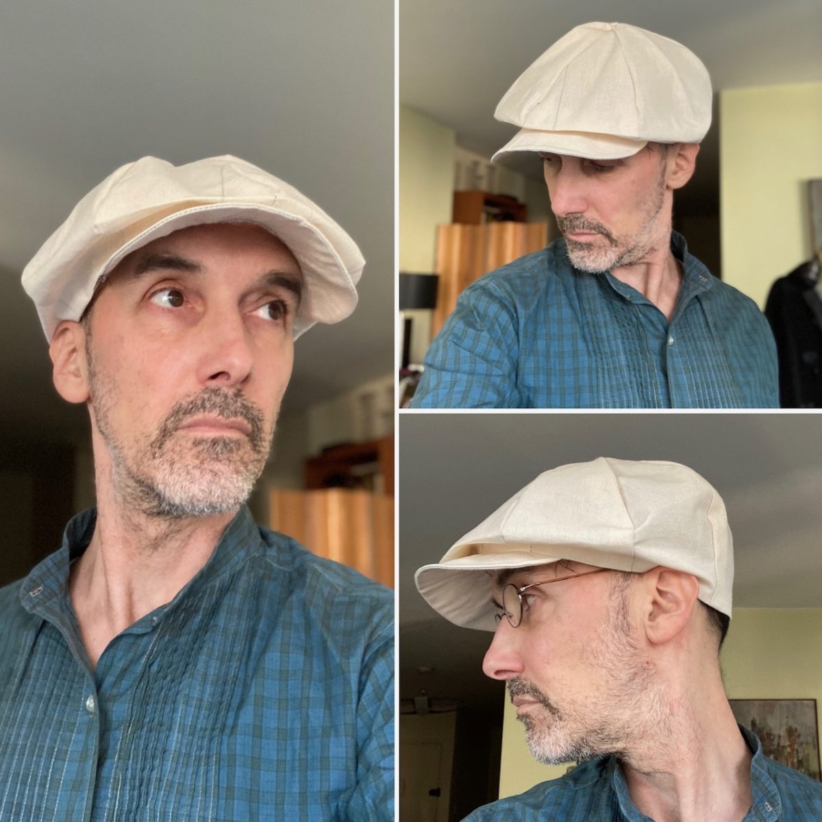 Patterns of the Past: Creating a Classic Newsboy Cap - Threads