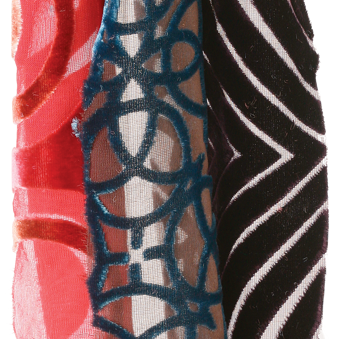 Working with Devoré Velvet - Threads