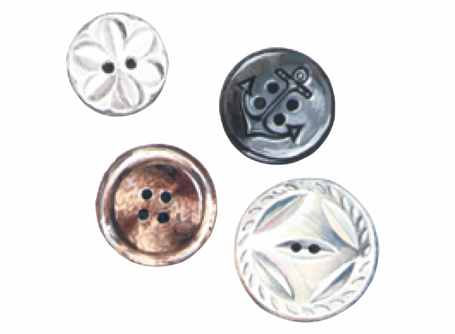 How to Sew on a Button: All About Sewing on a Button - Threads