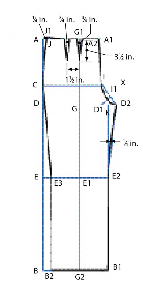Draft a Pants Sloper that Fits - Threads
