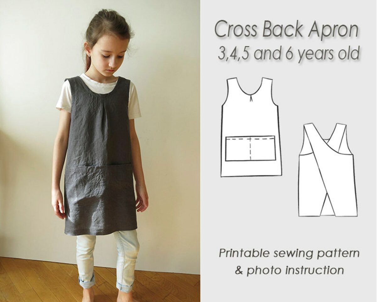 Make a Pinafore Dress, an Apron Dress or Overalls - Threads