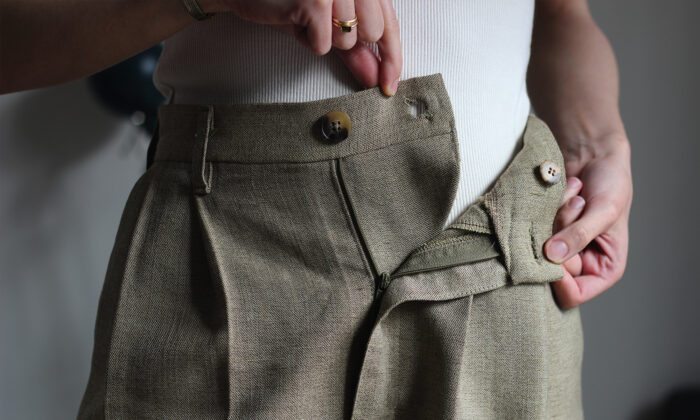 My Favorite Trouser-Making Details, Part 2: Adding Internal Buttons ...