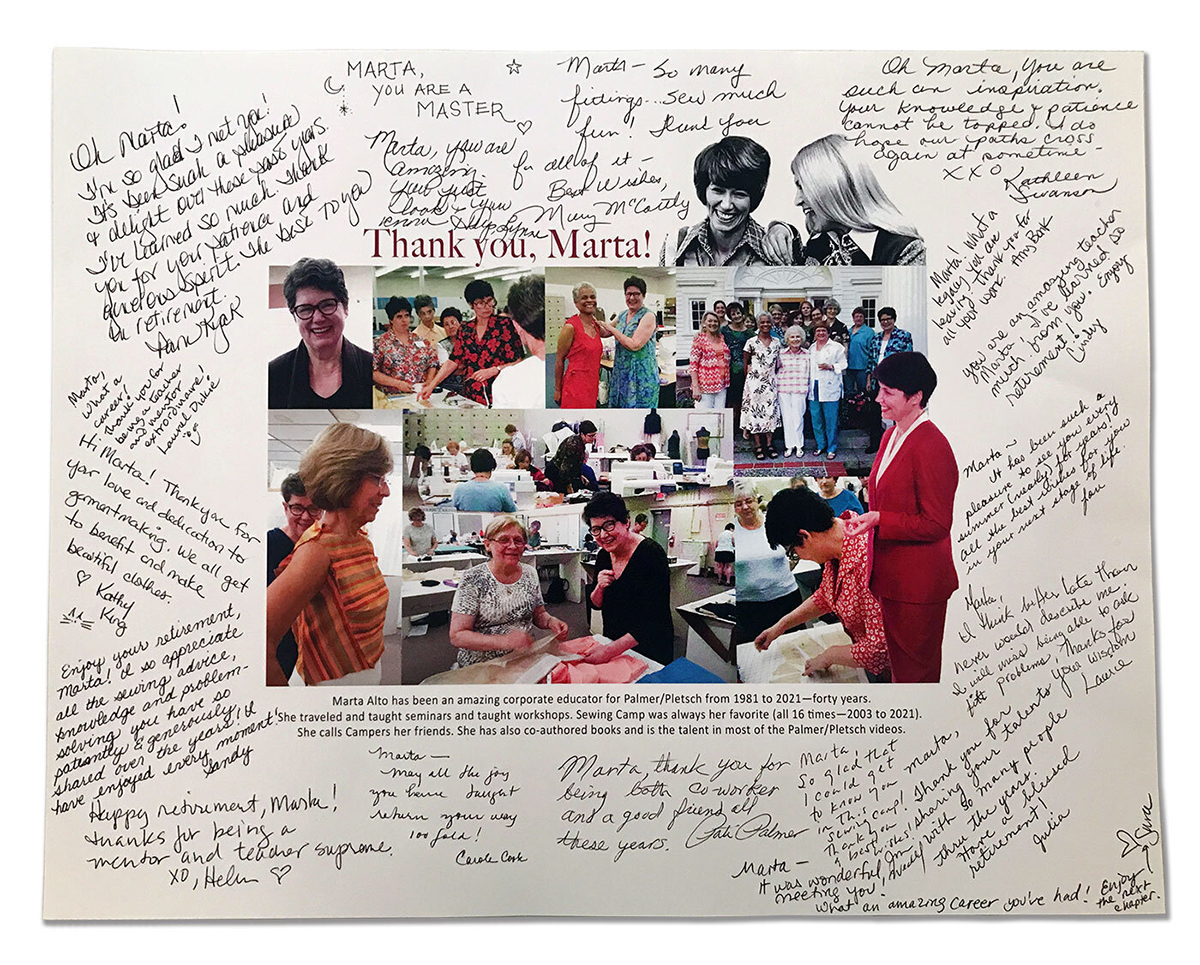 Remembering Palmer/Pletsch Instructor Marta Alto - Threads