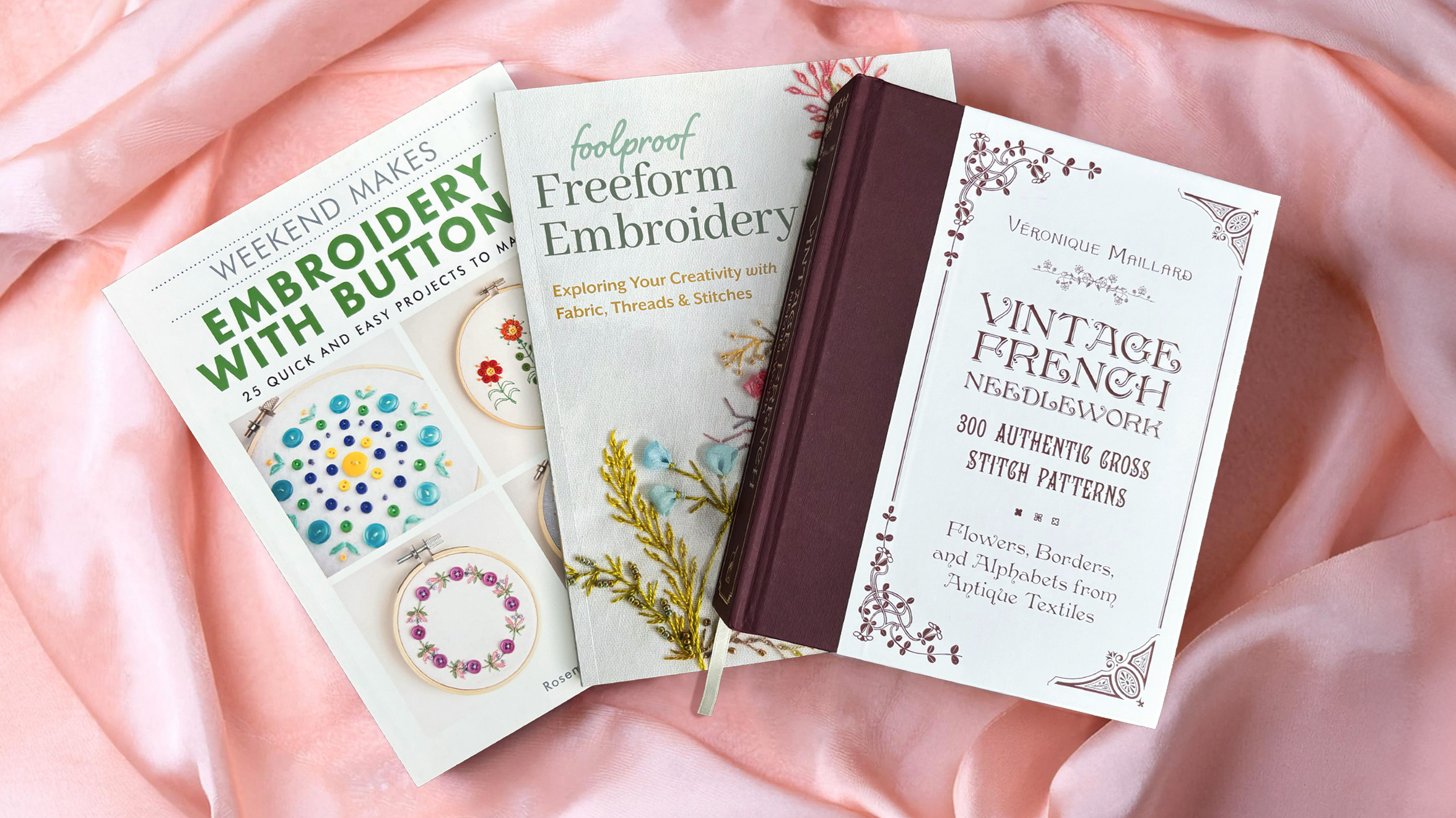 3 New Embroidery Books to Excite Any Skill Level - Threads