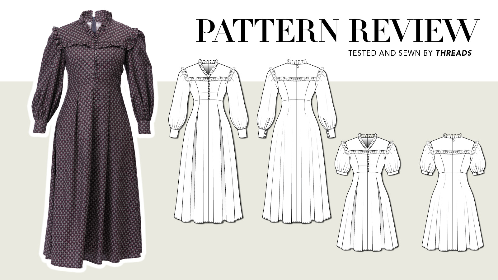 Pattern Review: Vogue 2005 Dress - Threads