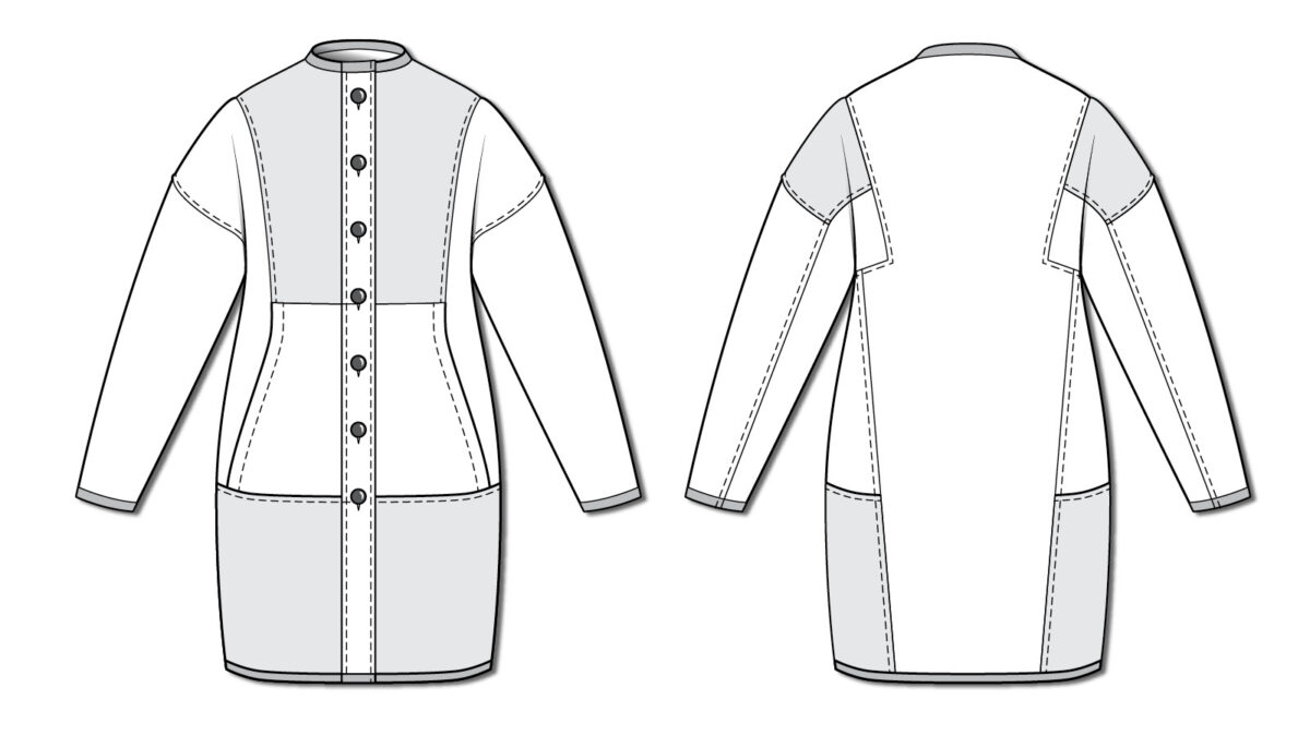 Pattern Review: Style Arc, Hendrix Coat - Threads