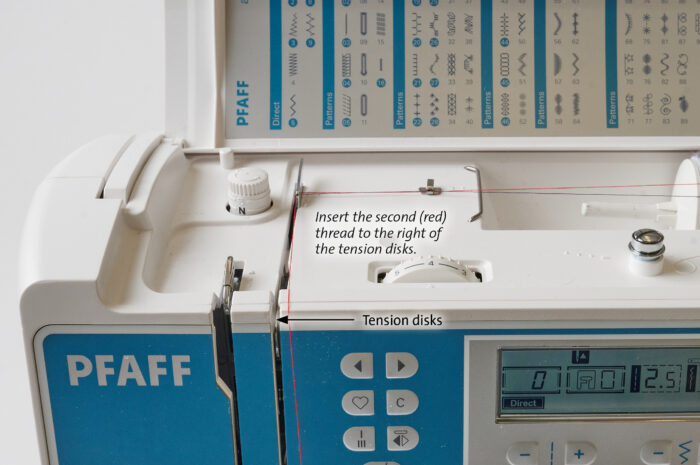 How to Thread Your Machine For a Twin Needle - Threads