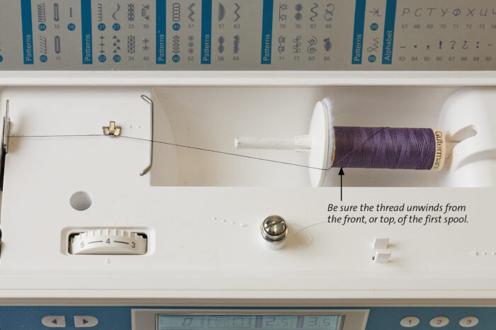 How to Thread Your Machine For a Twin Needle - Threads