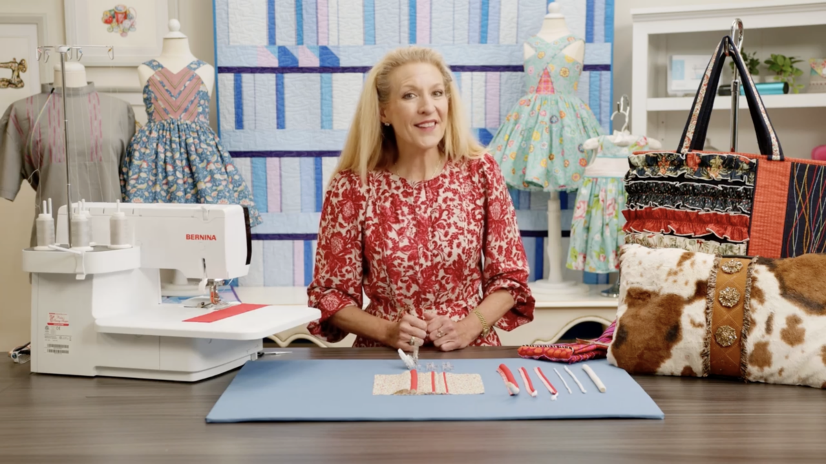 Serger Basics & Beyond: Serger Piping - Threads