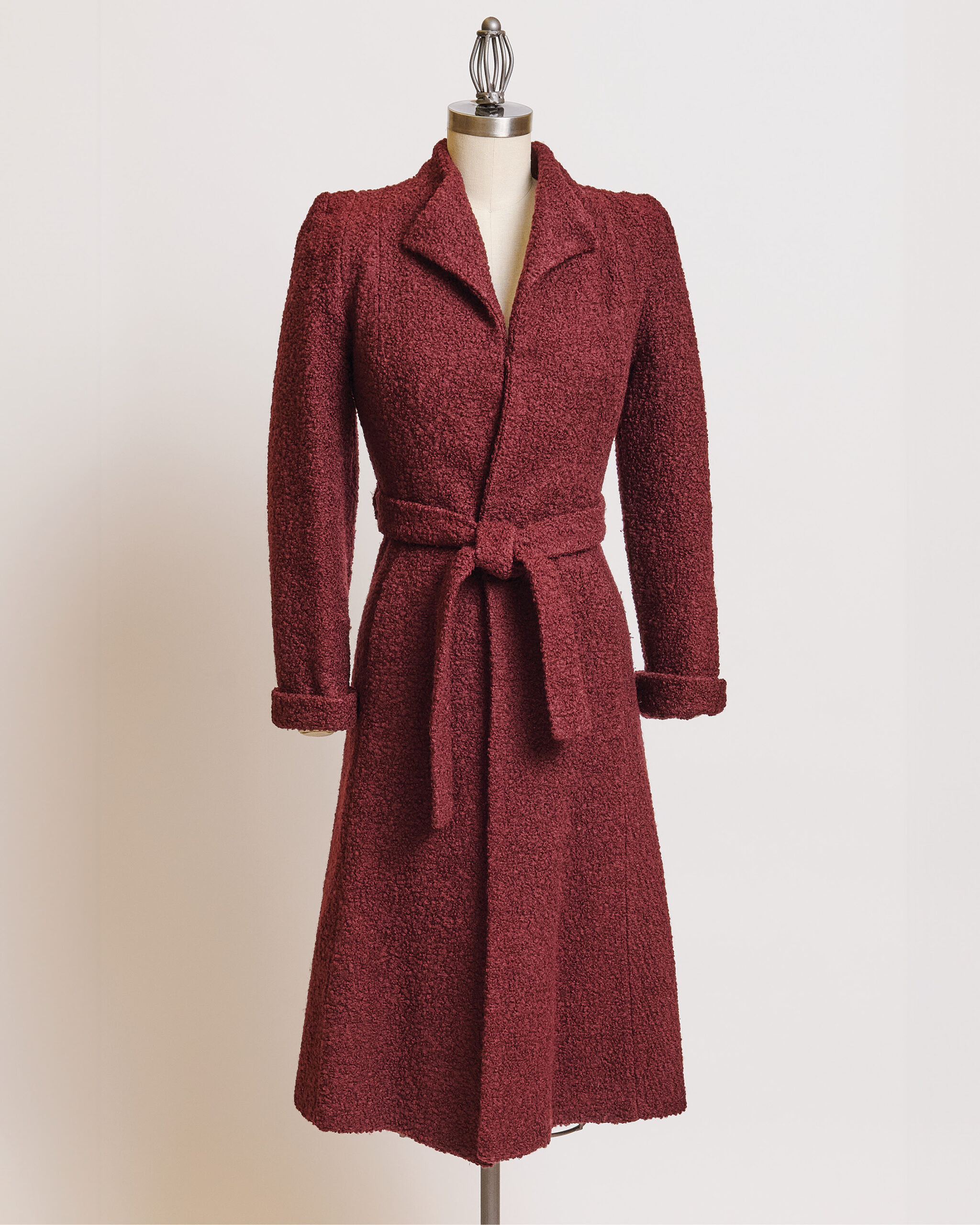 Up Close: A 1940s Reefer Coat with Strap Sleeves - Threads